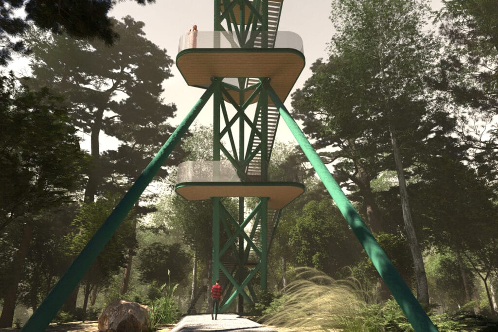 Madawaska Maliseet First Nation Viewing Tower – Formline Architecture ...