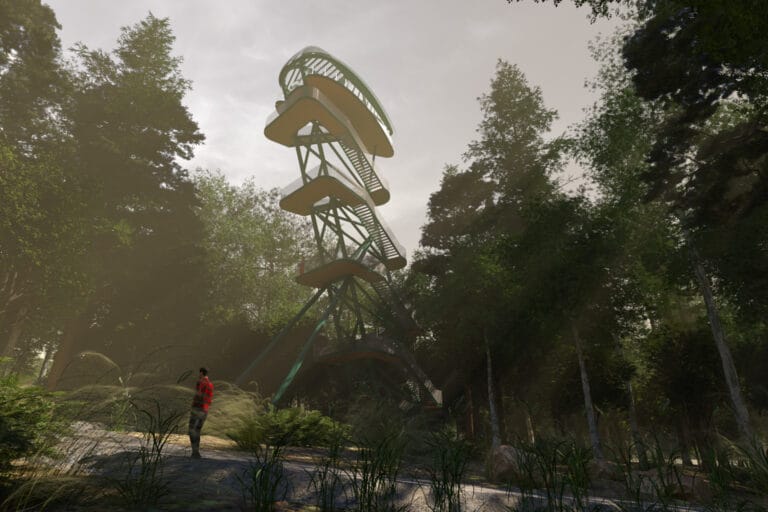 Madawaska Maliseet First Nation Viewing Tower – Formline Architecture ...